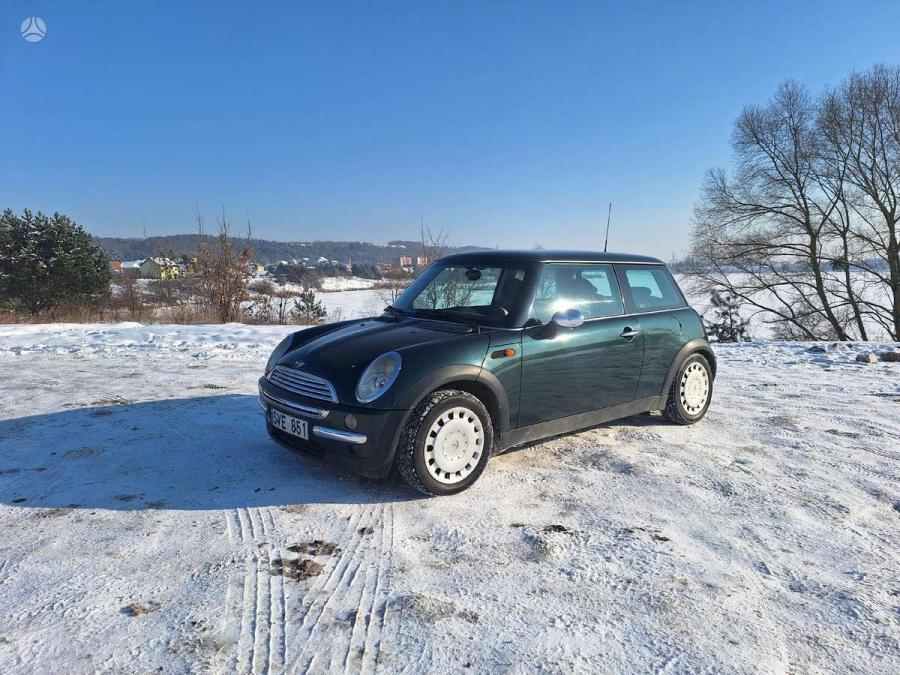 Zaļš MINI One 2002 Kauņa, ar dzinēja tilpumu 1.60 L un nobraukumu 162 tūkst. km par 999 €, foto 1 vietnē AUTOMOTO.COM.LV