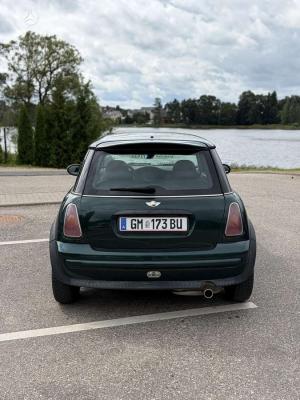 Zaļš MINI One 2003 Utena, ar dzinēja tilpumu 1.60 L un nobraukumu 204 tūkst. km par 820 €, foto 6 vietnē AUTOMOTO.COM.LV