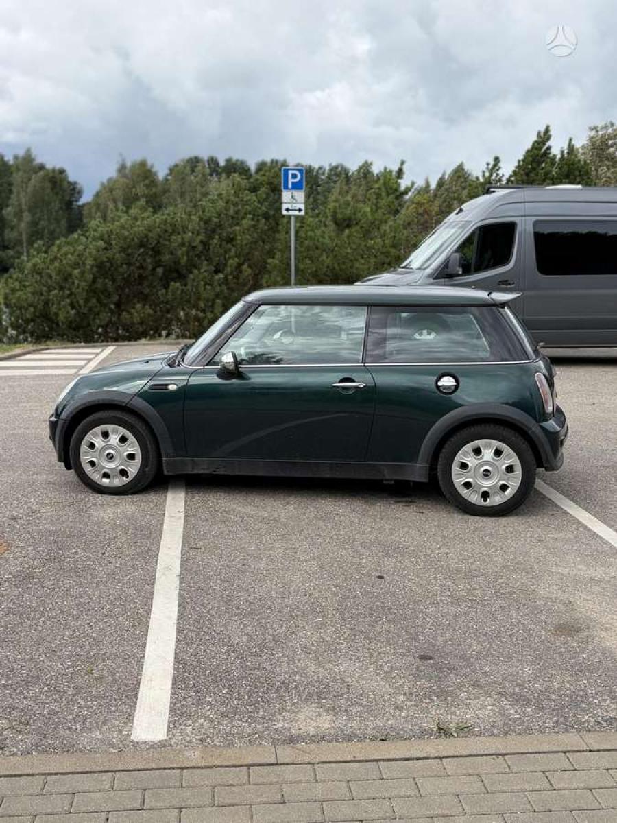 Zaļš MINI One 2003 Utena, ar dzinēja tilpumu 1.60 L un nobraukumu 204 tūkst. km par 820 €, foto 8 vietnē AUTOMOTO.COM.LV