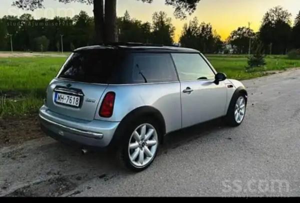 Pelēks MINI One 2004 Valmiera, ar dzinēja tilpumu 1.60 L un nobraukumu 369 tūkst. km par 600 €, foto 3 vietnē AUTOMOTO.COM.LV