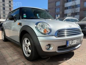 Grey MINI One 2008 in Riga, with an engine capacity of 1.40 L and mileage of 0 thousand km for 3600 €, photo  on AUTOMOTO.COM.LV