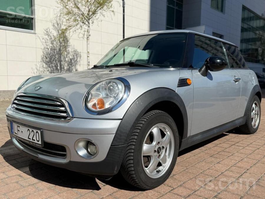 Grey MINI One 2008 in Riga, with an engine capacity of 1.40 L and mileage of 0 thousand km for 3600 €, photo 3 on AUTOMOTO.COM.LV