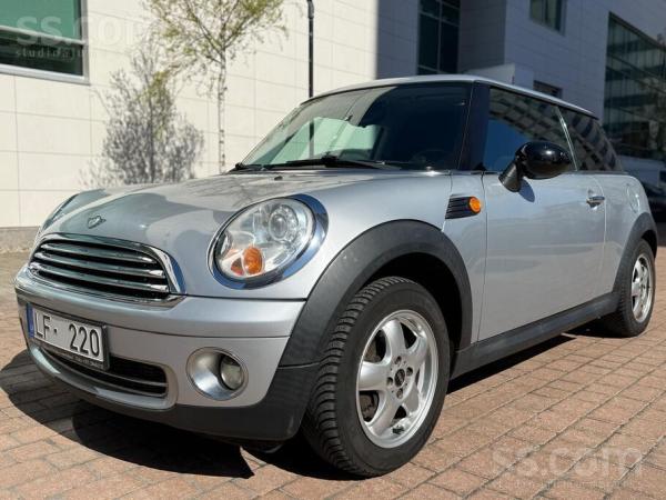 Grey MINI One 2008 in Riga, with an engine capacity of 1.40 L and mileage of 0 thousand km for 3400 €, photo 2 on AUTOMOTO.COM.LV