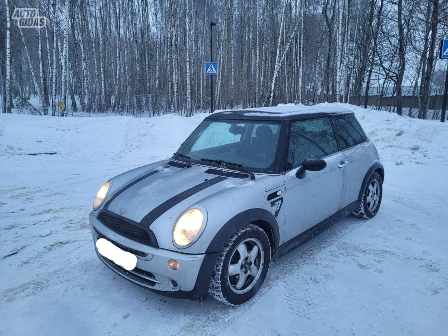 Pelēks MINI One 2006 Viļņa, ar dzinēja tilpumu 1.40 L un nobraukumu 271 tūkst. km par 1650 €, foto 1 vietnē AUTOMOTO.COM.LV