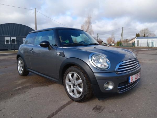 Grey MINI One 2009 in Riga, with an engine capacity of 1.60 L and mileage of 226 thousand km for 4200 €, photo 1 on AUTOMOTO.COM.LV