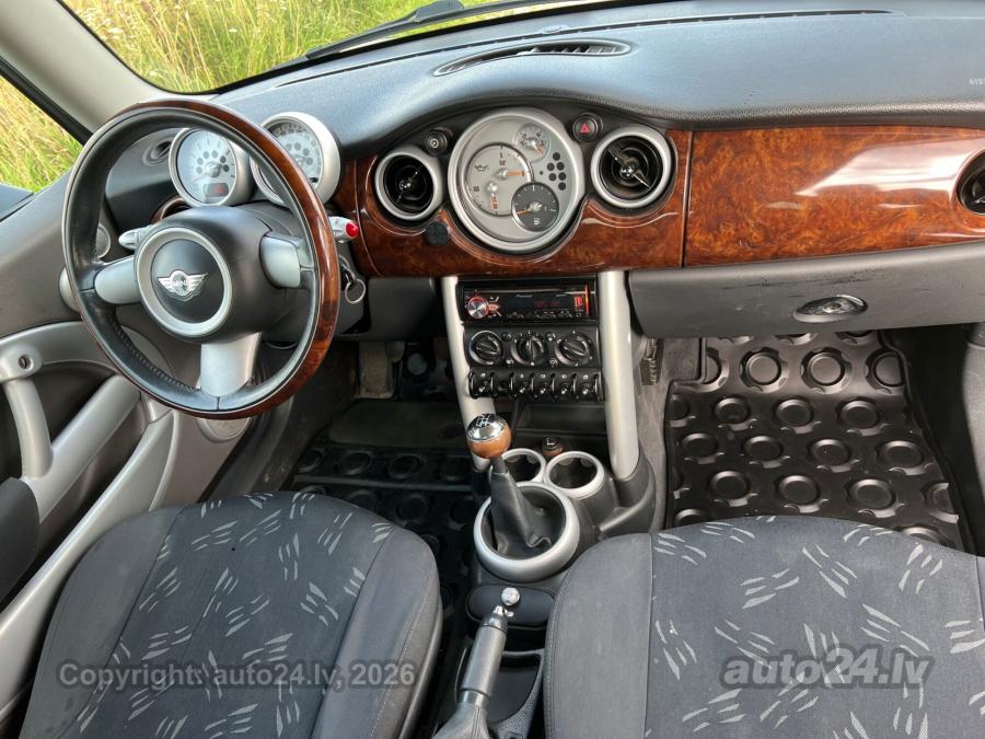 MINI One 2004 in Tallinn, with an engine capacity of 1.60 L and mileage of 274 thousand km for 2950 €, photo 10 on AUTOMOTO.COM.LV