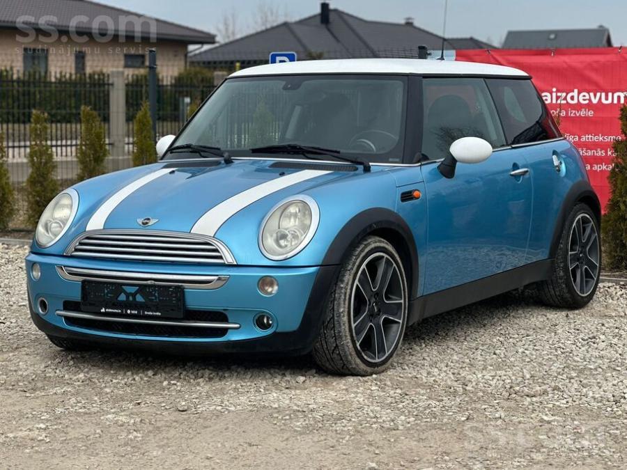 MINI One 2005 Jelgava, ar dzinēja tilpumu 1.60 L un nobraukumu 0 tūkst. km par 2490 €, foto 1 vietnē AUTOMOTO.COM.LV