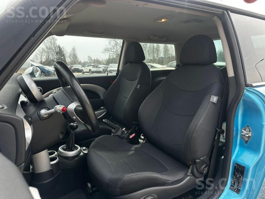 MINI One 2005 Jelgava, ar dzinēja tilpumu 1.60 L un nobraukumu 0 tūkst. km par 2490 €, foto 9 vietnē AUTOMOTO.COM.LV