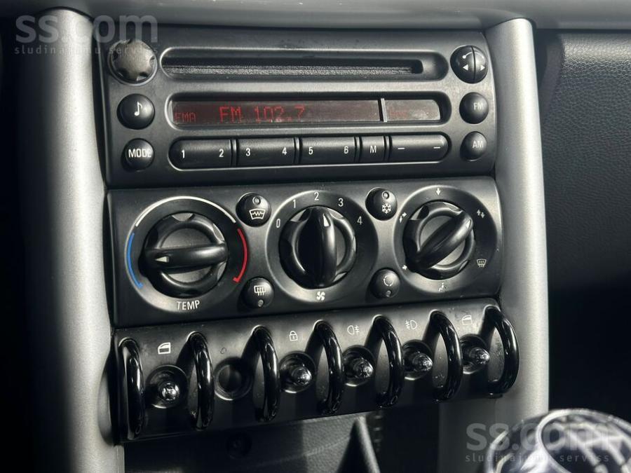 MINI One 2005 Jelgava, ar dzinēja tilpumu 1.60 L un nobraukumu 0 tūkst. km par 2490 €, foto 16 vietnē AUTOMOTO.COM.LV