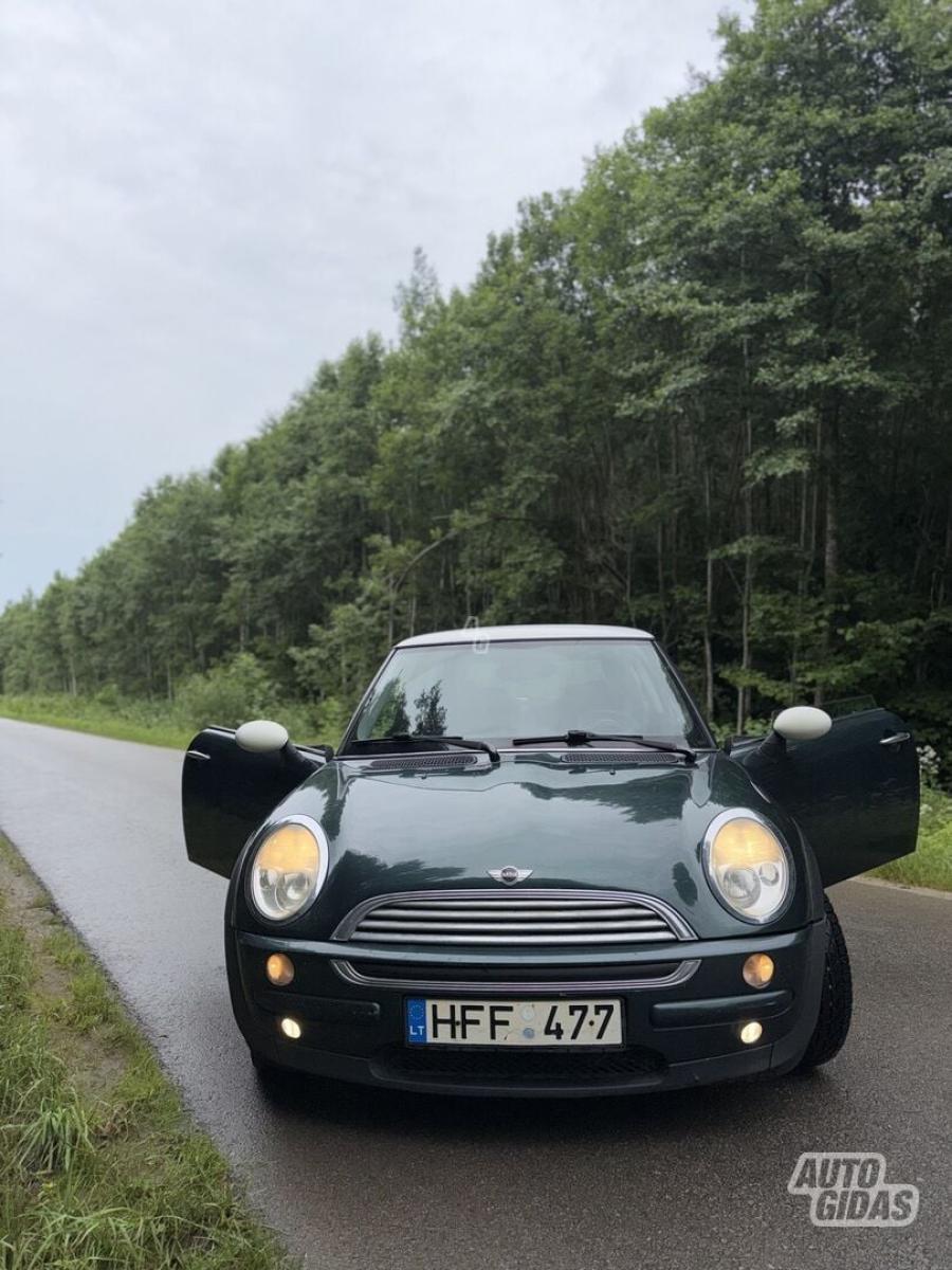 MINI One 2005 in Panevezys, with an engine capacity of 1.40 L and mileage of 263 thousand km for 800 €, photo 11 on AUTOMOTO.COM.LV