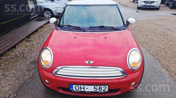 MINI One 2010 in Riga, with an engine capacity of 1.60 L and mileage of 175 thousand km for 3490 €, photo 5 on AUTOMOTO.COM.LV