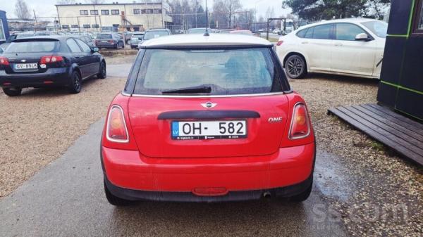 MINI One 2010 in Riga, with an engine capacity of 1.60 L and mileage of 175 thousand km for 3490 €, photo 9 on AUTOMOTO.COM.LV