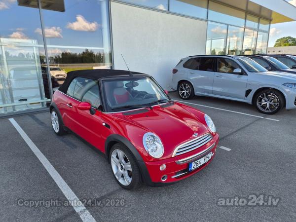 Red MINI One 2008 in Tallinn, with an engine capacity of 1.60 L and mileage of 152 thousand km for 5400 €, photo 7 on AUTOMOTO.COM.LV
