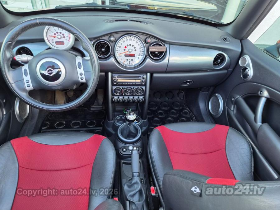 Sarkans MINI One 2008 Tallina, ar dzinēja tilpumu 1.60 L un nobraukumu 152 tūkst. km par 5400 €, foto 14 vietnē AUTOMOTO.COM.LV