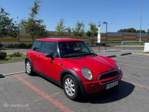 Red MINI One 2004 in Vilnius, with an engine capacity of 1.60 L and mileage of 282 thousand km for 1500 €, photo  on AUTOMOTO.COM.LV