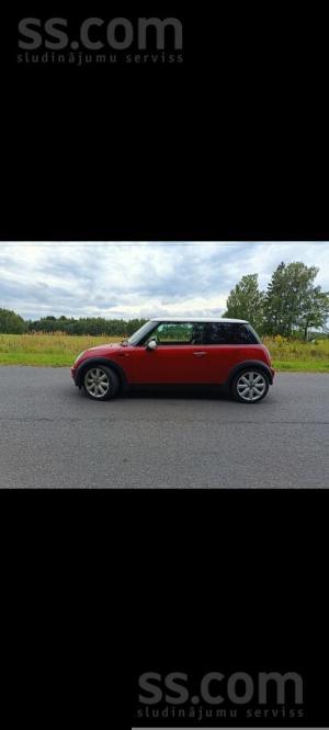 Sarkans MINI One 2002 Aizkraukle, ar dzinēja tilpumu 1.60 L un nobraukumu 210 tūkst. km par 1800 €, foto 3 vietnē AUTOMOTO.COM.LV