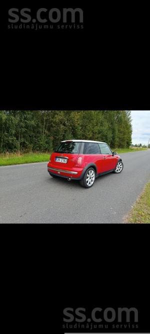 Sarkans MINI One 2002 Aizkraukle, ar dzinēja tilpumu 1.60 L un nobraukumu 210 tūkst. km par 1800 €, foto 4 vietnē AUTOMOTO.COM.LV