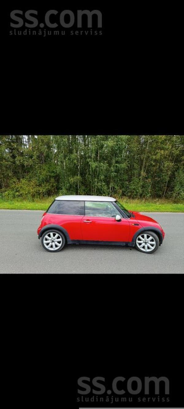 Sarkans MINI One 2002 Aizkraukle, ar dzinēja tilpumu 1.60 L un nobraukumu 210 tūkst. km par 1800 €, foto 7 vietnē AUTOMOTO.COM.LV