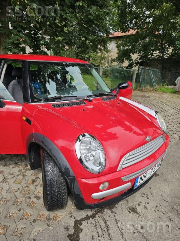 MINI One 2003 RÄ«ga vietnÄ Sarkans MINI One 2003 RÄ«ga, ar dzinÄja tilpumu 1.60 L un nobraukumu 288 tÅ«kst. km par 1200 ā¬, foto 5 vietnÄ AUTOMOTO.COM.LV