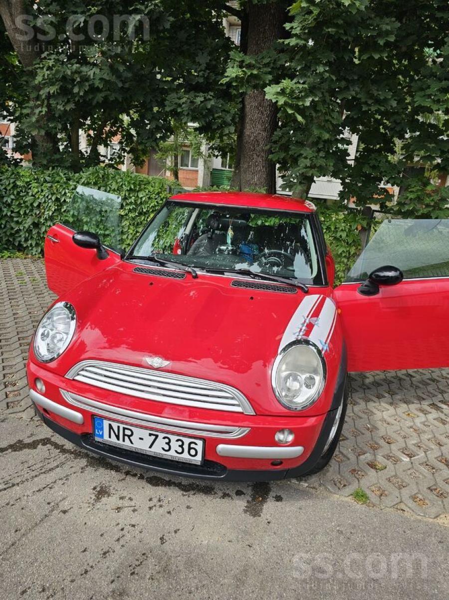 Sarkans MINI One 2003 Rīga, ar dzinēja tilpumu 1.60 L un nobraukumu 288 tūkst. km par 1200 €, foto 6 vietnē AUTOMOTO.COM.LV