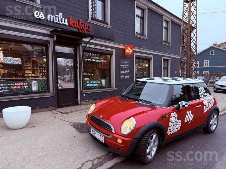 Red MINI One 2004 in Riga, with an engine capacity of 1.60 L and mileage of 187 thousand km for 4200 €, photo 1 on AUTOMOTO.COM.LV
