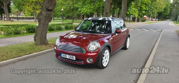 Red MINI One 2007 in Tallinn, with an engine capacity of 1.40 L and mileage of 165 thousand km for 3200 €, photo 1 on AUTOMOTO.COM.LV