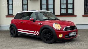 Red MINI One 2009 in Jelgava, with an engine capacity of 1.60 L and mileage of 335 thousand km for 2450 €, photo  on AUTOMOTO.COM.LV