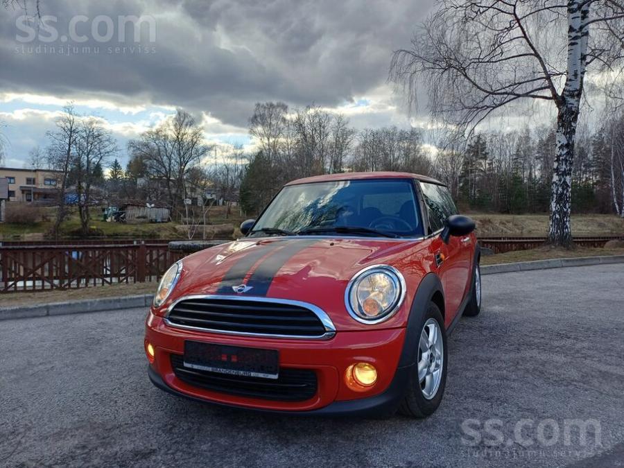 Sarkans MINI One 2013 Valmiera, ar dzinēja tilpumu 1.60 L un nobraukumu 132 tūkst. km par 4750 €, foto 1 vietnē AUTOMOTO.COM.LV