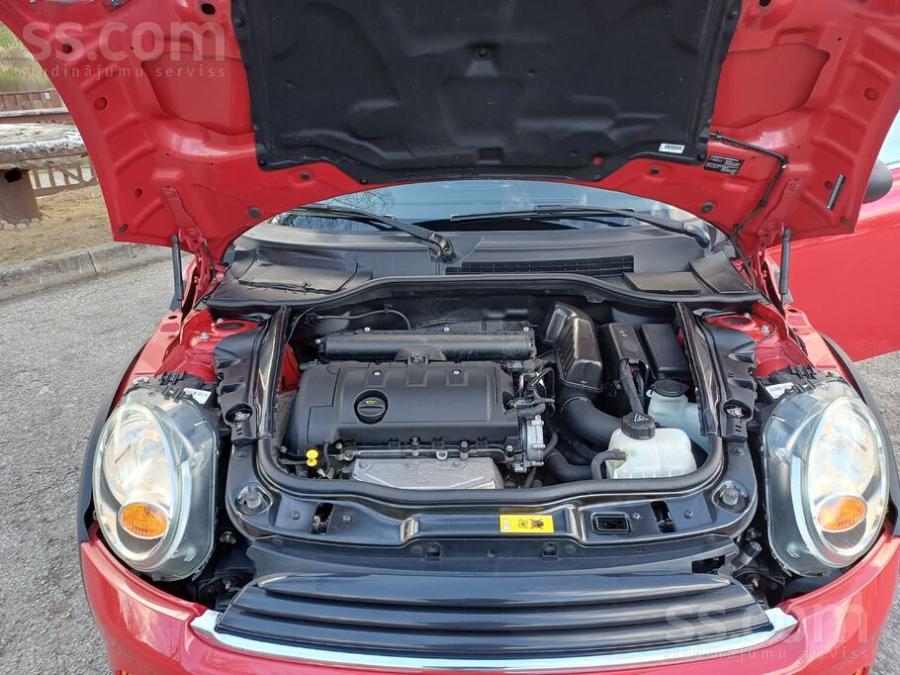 Sarkans MINI One 2013 Valmiera, ar dzinēja tilpumu 1.60 L un nobraukumu 132 tūkst. km par 4750 €, foto 17 vietnē AUTOMOTO.COM.LV