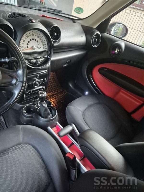 Sarkans MINI One 2013 Ogre, ar dzinēja tilpumu 1.60 L un nobraukumu 232 tūkst. km par 3880 €, foto 6 vietnē AUTOMOTO.COM.LV