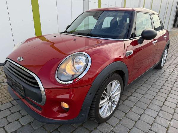 Red MINI One 2015 in Raseiniai, with an engine capacity of 1.20 L and mileage of 148 thousand km for 6900 €, photo 1 on AUTOMOTO.COM.LV