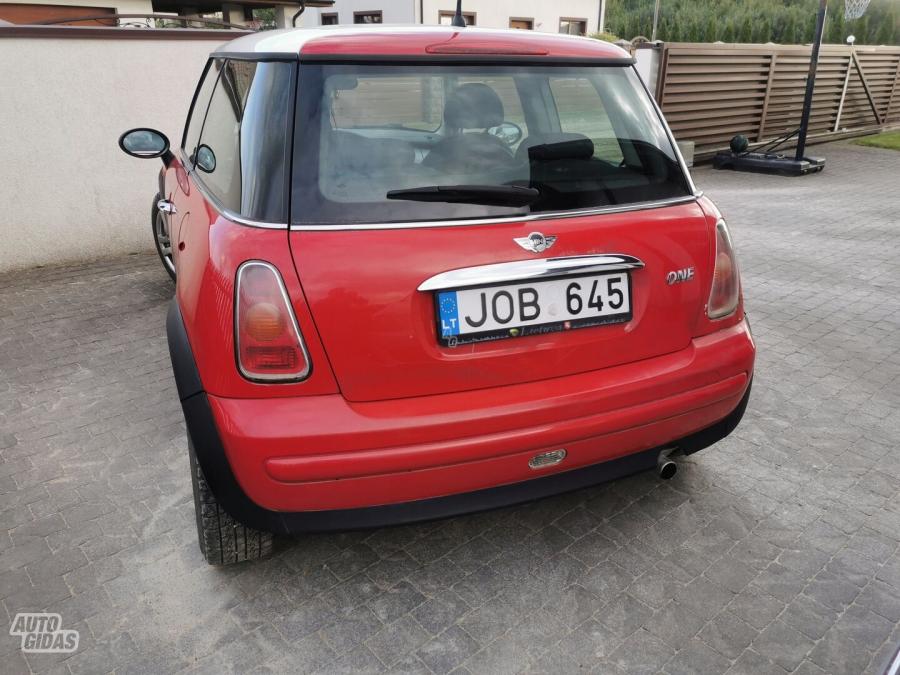 MINI One 2003 Šauļi, ar dzinēja tilpumu 1.60 L un nobraukumu 213 tūkst. km par 800 €, foto 11 vietnē AUTOMOTO.COM.LV