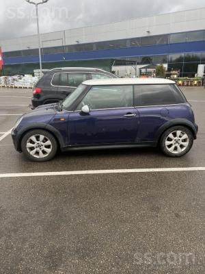 Violet MINI One 2004 in Kraslava, with an engine capacity of 1.40 L and mileage of 253 thousand km for 1100 €, photo 3 on AUTOMOTO.COM.LV
