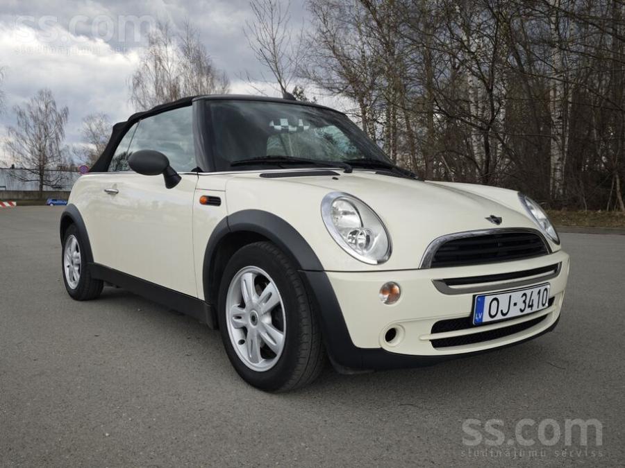 White MINI One 2008 in Riga, with an engine capacity of 1.60 L and mileage of 146 thousand km for 4500 €, photo 12 on AUTOMOTO.COM.LV