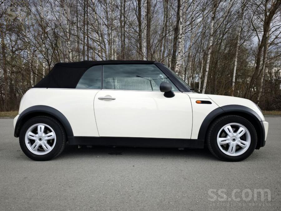 White MINI One 2008 in Riga, with an engine capacity of 1.60 L and mileage of 146 thousand km for 4500 €, photo 13 on AUTOMOTO.COM.LV