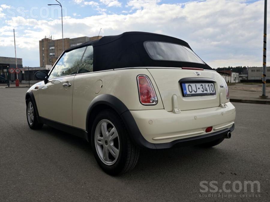 White MINI One 2008 in Riga, with an engine capacity of 1.60 L and mileage of 146 thousand km for 4500 €, photo 16 on AUTOMOTO.COM.LV