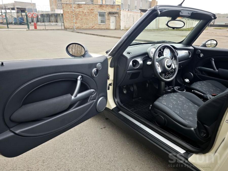 White MINI One 2008 in Riga, with an engine capacity of 1.60 L and mileage of 146 thousand km for 4500 €, photo 20 on AUTOMOTO.COM.LV