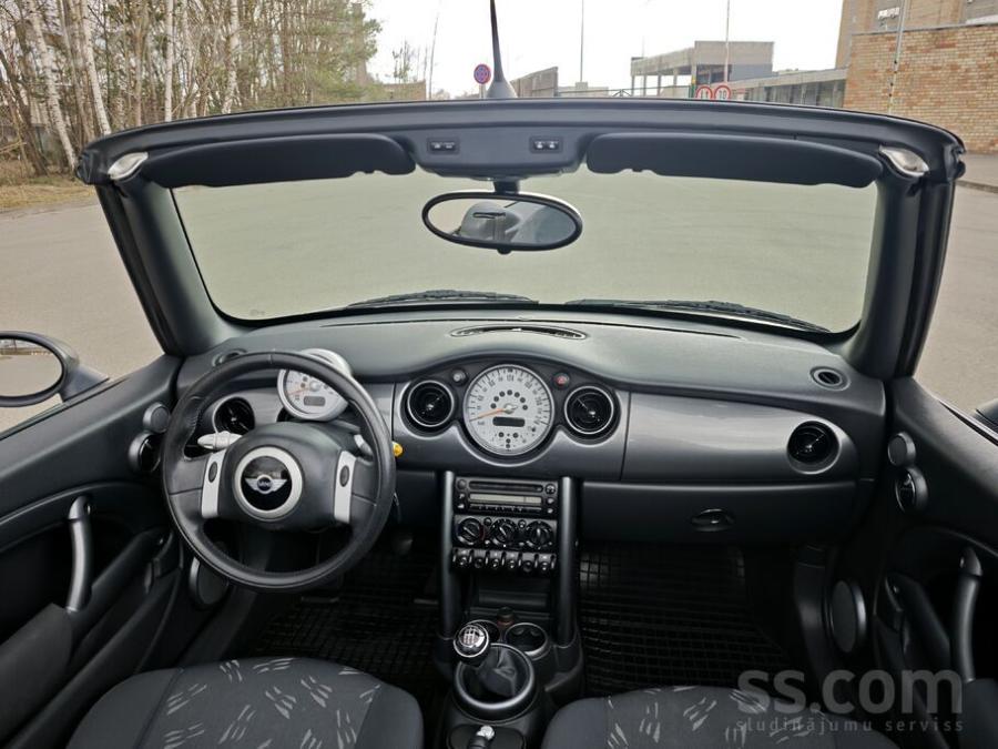 White MINI One 2008 in Riga, with an engine capacity of 1.60 L and mileage of 146 thousand km for 4500 €, photo 21 on AUTOMOTO.COM.LV