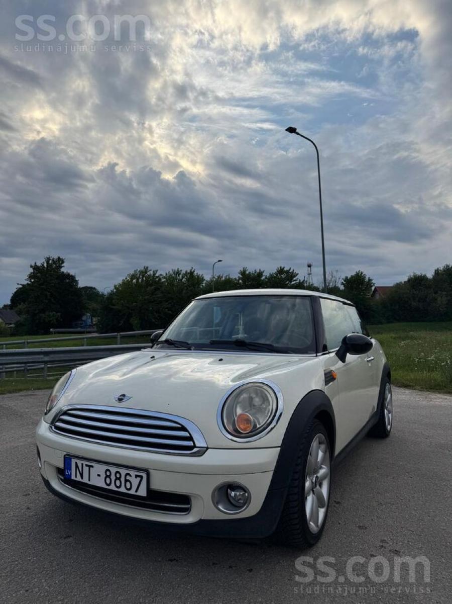 White MINI One 2008 in Jekabpils, with an engine capacity of 1.40 L and mileage of 273 thousand km for 1700 €, photo 1 on AUTOMOTO.COM.LV