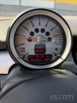 Balts MINI One 2010 Rīga, ar dzinēja tilpumu 1.60 L un nobraukumu 387 tūkst. km par 2300 €, foto 9 vietnē AUTOMOTO.COM.LV