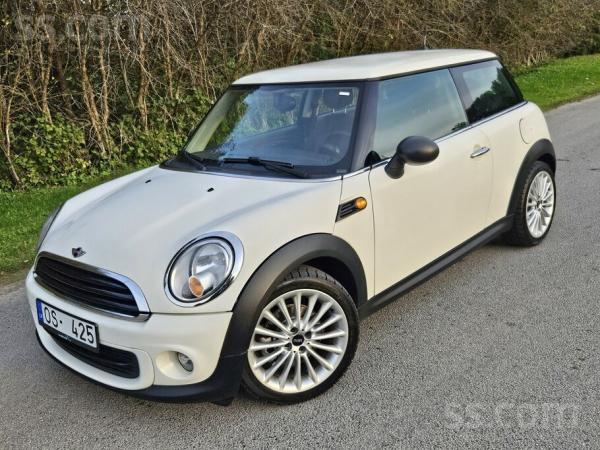 Balts MINI One 2010 Jēkabpils, ar dzinēja tilpumu 1.60 L un nobraukumu 244 tūkst. km par 3490 €, foto 1 vietnē AUTOMOTO.COM.LV