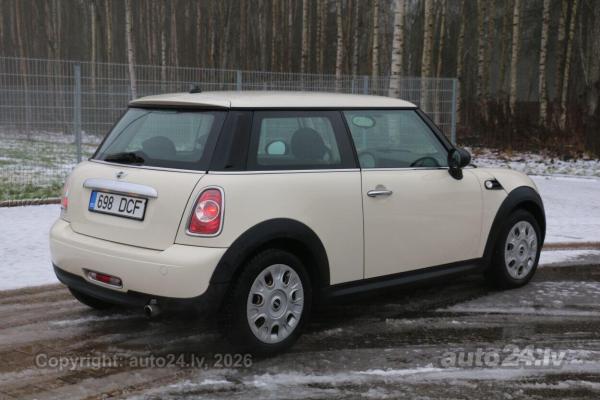 White MINI One 2013 in Tartu, with an engine capacity of 1.60 L and mileage of 210 thousand km for 4200 €, photo 5 on AUTOMOTO.COM.LV