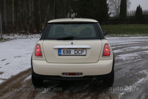 White MINI One 2013 in Tartu, with an engine capacity of 1.60 L and mileage of 210 thousand km for 4200 €, photo 6 on AUTOMOTO.COM.LV