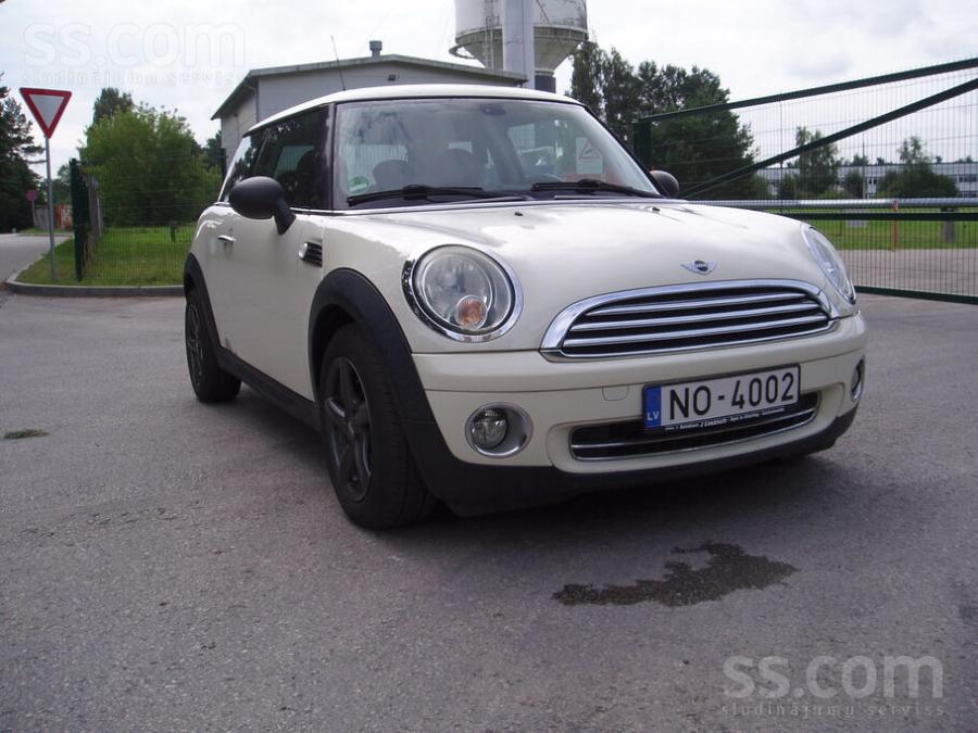 Dzeltens MINI One 2009 Rīga, ar dzinēja tilpumu 1.40 L un nobraukumu 134 tūkst. km par 2900 €, foto 1 vietnē AUTOMOTO.COM.LV