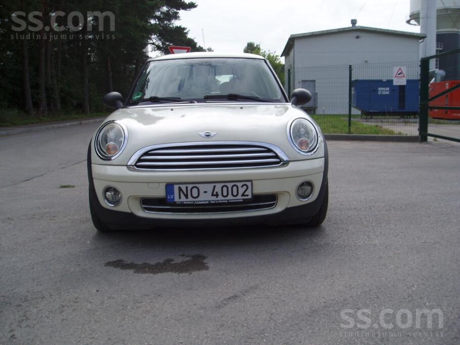 Dzeltens MINI One 2009 Rīga, ar dzinēja tilpumu 1.40 L un nobraukumu 134 tūkst. km par 2900 €, foto 3 vietnē AUTOMOTO.COM.LV