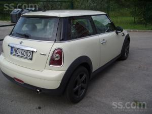 Dzeltens MINI One 2009 Rīga, ar dzinēja tilpumu 1.40 L un nobraukumu 134 tūkst. km par 2900 €, foto 5 vietnē AUTOMOTO.COM.LV