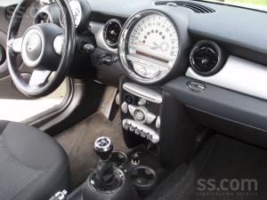 Dzeltens MINI One 2009 Rīga, ar dzinēja tilpumu 1.40 L un nobraukumu 134 tūkst. km par 2900 €, foto 10 vietnē AUTOMOTO.COM.LV