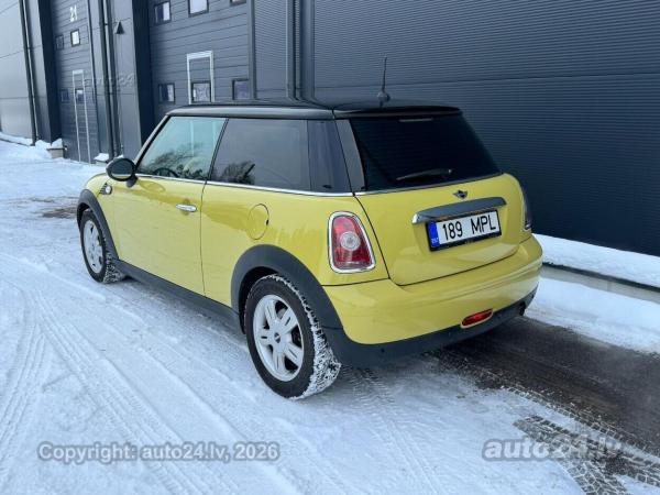 Yellow MINI One 2010 in Tallinn, with an engine capacity of 1.60 L and mileage of 187 thousand km for 4990 €, photo 9 on AUTOMOTO.COM.LV