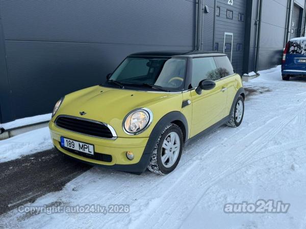 Yellow MINI One 2010 in Tallinn, with an engine capacity of 1.60 L and mileage of 187 thousand km for 4990 €, photo 10 on AUTOMOTO.COM.LV