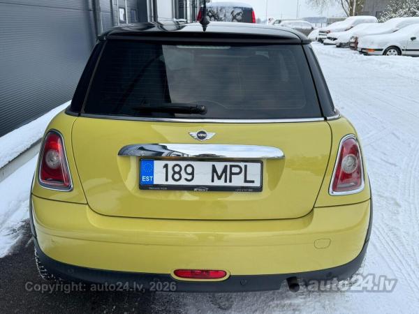 Dzeltens MINI One 2010 Tallina, ar dzinēja tilpumu 1.60 L un nobraukumu 187 tūkst. km par 4990 €, foto 11 vietnē AUTOMOTO.COM.LV
